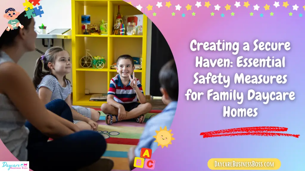 Creating a Secure Haven: Essential Safety Measures for Family Daycare Homes - Daycare Business Boss