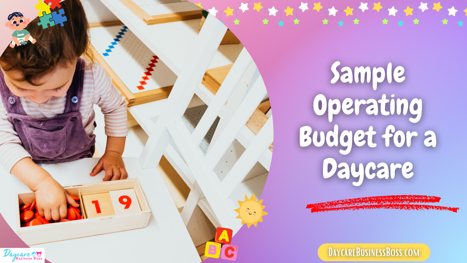 Sample Operating Budget for a Daycare - Daycare Business Boss